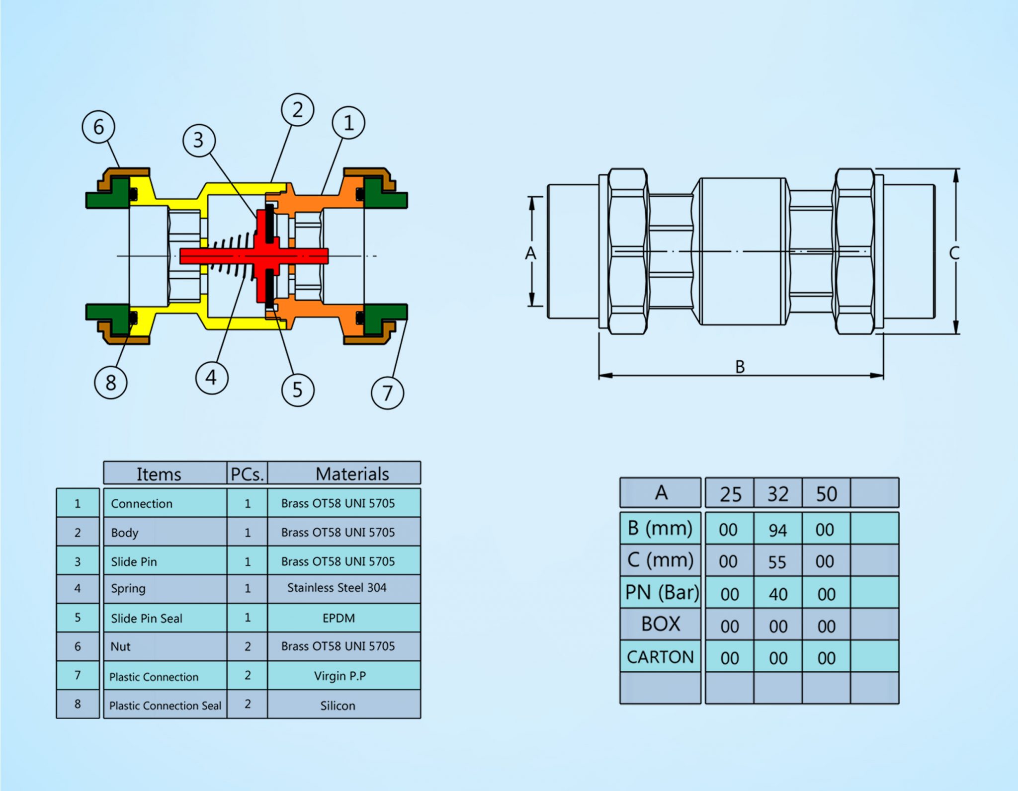 Check Valve PPR Lacour – EWB
